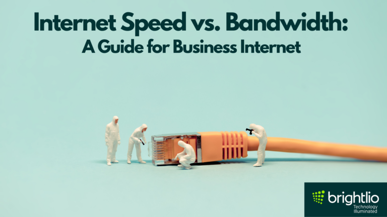Internet Speed vs. Bandwidth: A Guide for Business Internet